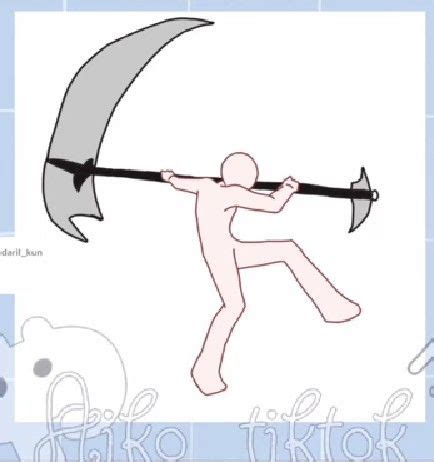 Holding Ax Pose Reference