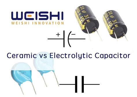 Ceramic Vs Electrolytic Capacitor What Are Differences Between Them