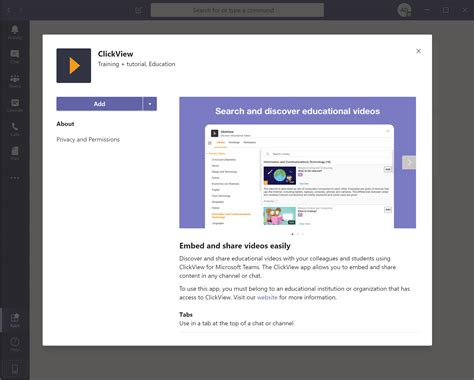 How To Embed And Share Videos On Microsoft Teams Clickview