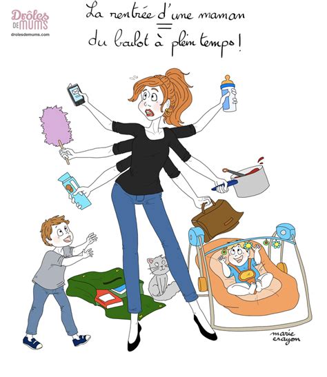 rentree maman Drôles de mums