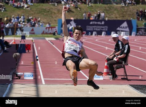 Campagne Tom Stade Bordelais Athletisme Finale Longueur Men During The