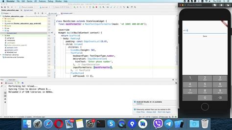 Phone Mask Formatter For Textfield Flutter Youtube