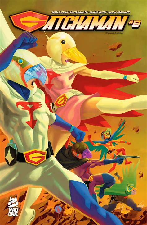 Gatchaman 8 Comic Book Review The Comic Book Spot