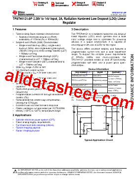 TPS7H1121 SP Datasheet PDF Texas Instruments