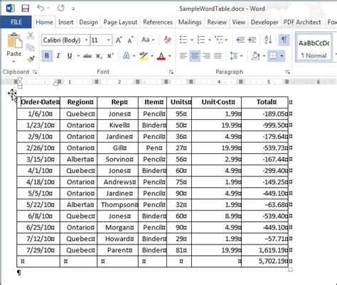 How To Fix The Size Of Cells In A Table In Word Healthy Food Near Me
