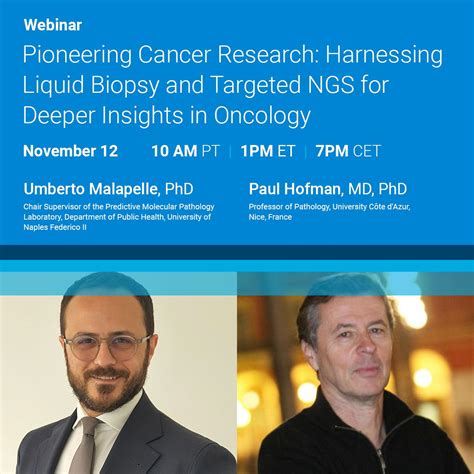 Ngs Webinar Targetedsequencing Cancerresearch Liquidbiopsy Multiomicsanalysis Agilent