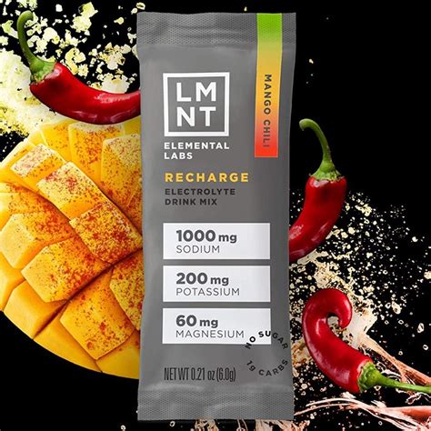 Official Lmnt Keto Electrolyte Powder Packets Paleo Hydration Powder