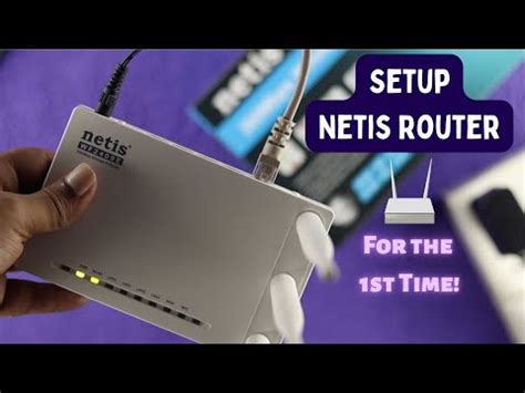 How To Configure Netis Router Setup First Time YouTube