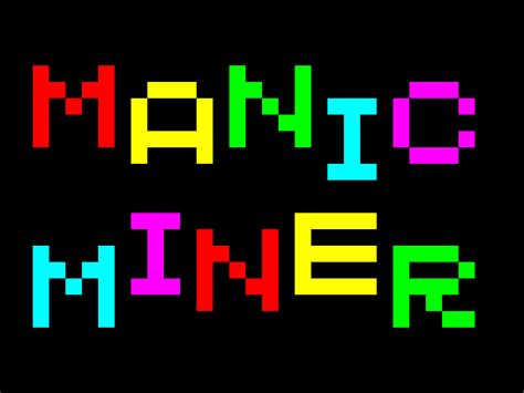 Manic Miner Zx Spectrum Ready And Play