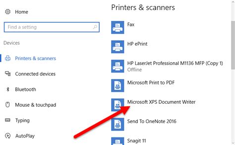 How To Remove Microsoft XPS Document Writer In Windows 10