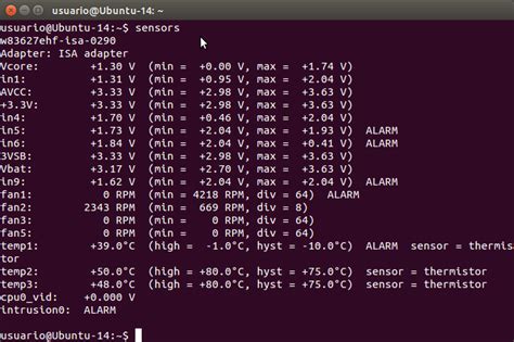15 Lm Sensors Ubuntu 1404 Lts Trastetes