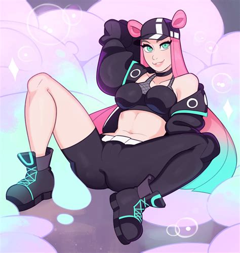 Rule 34 1girls Belly Button Blush Breasts Cap Clothed Clothing Female Female Only Foamstars