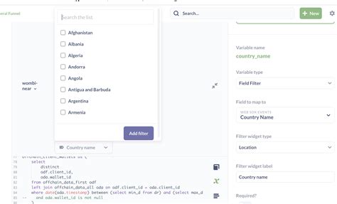 Filter Is Not Displayed On The Dashboard Widget Metabase Discussion