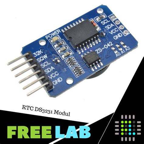 jual ds3231 rtc real time clock module i2c baterai ds 3231 ds3231sn
