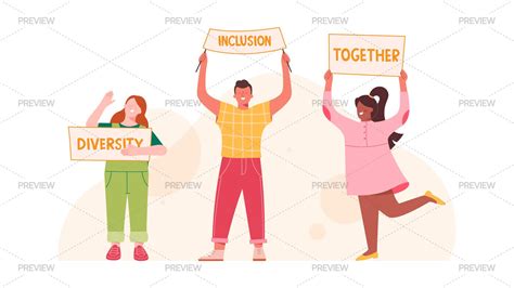 Diversity And Inclusion Banner Graphics Motion Array