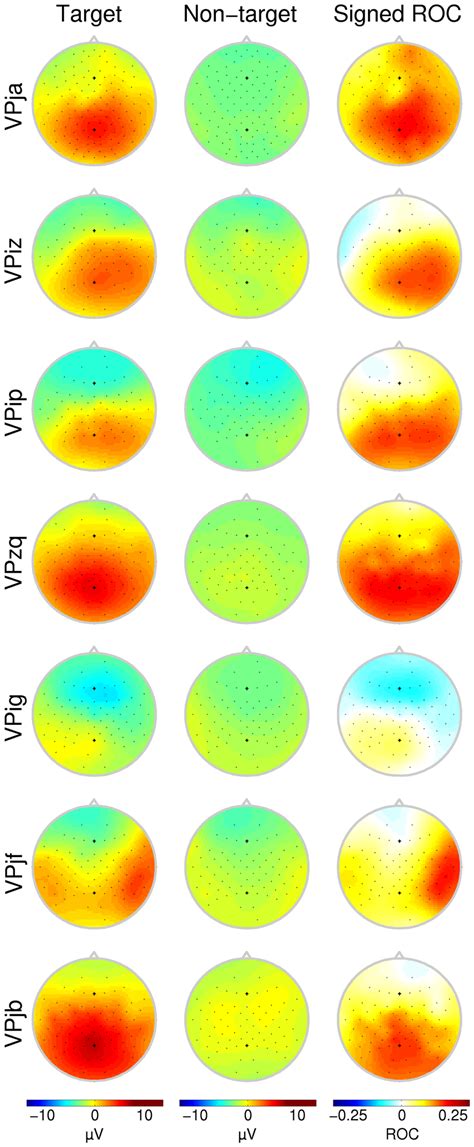 Scalp Topographies For The P300 Interval Condition C1000 Scalp Download Scientific Diagram