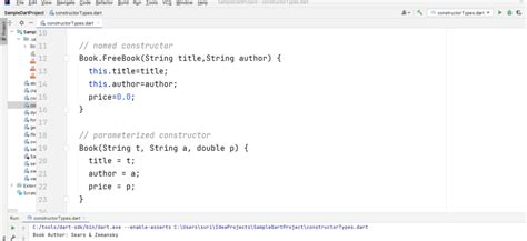 Types Of Dart Constructors TestingDocs Com