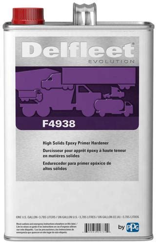 Ppg Refinish Delfleet Evolution 1 Gallon Epoxy Primer F4938 01 Orei