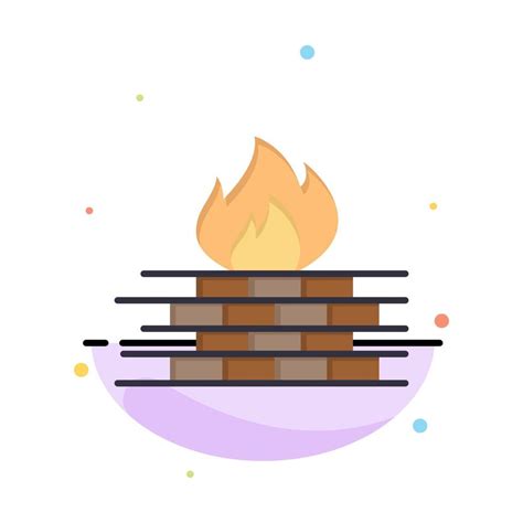 Antivirus Computer Firewall Network Security Abstract Flat Color Icon