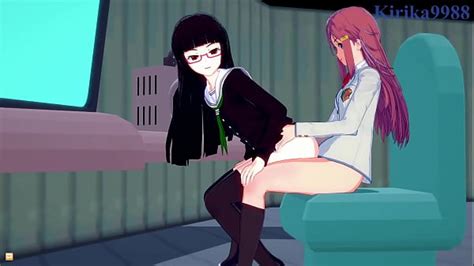 Marika Kato And Chiaki Kurihara Intense Lesbian Play And Futanari Sex