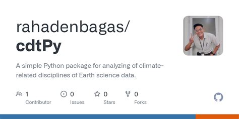 Github Rahadenbagascdtpy A Simple Python Package For Analyzing Of Climate Related