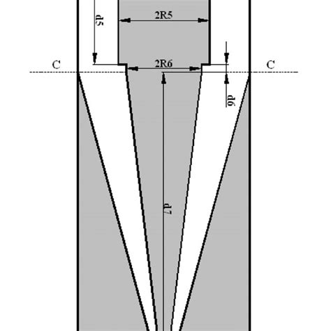Two Dimensional Cross Section Of The Proposed Combiner Structure A