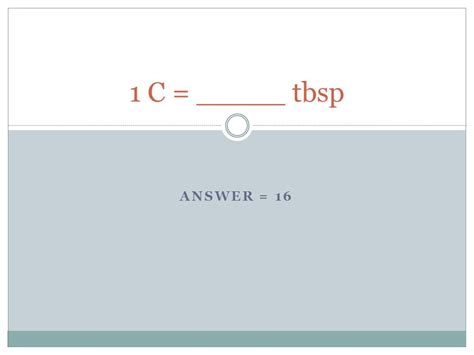 PRACTICE EXERCISES Weights Measures Instructions As Each Slide Appears Try To Answer The