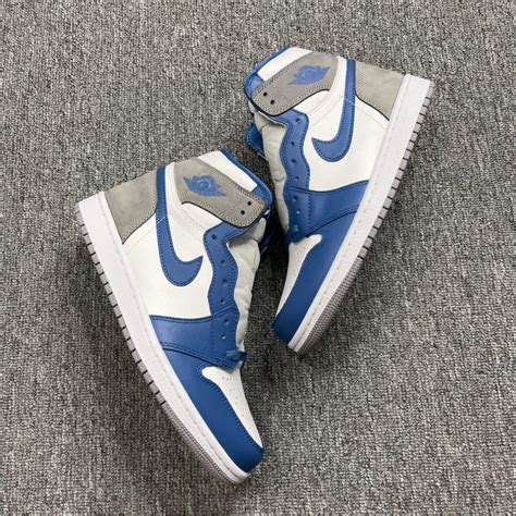 ¥320 Ft Batch Jordan 1 High Og True Blue Shoes Door R Repbudgetsneakers