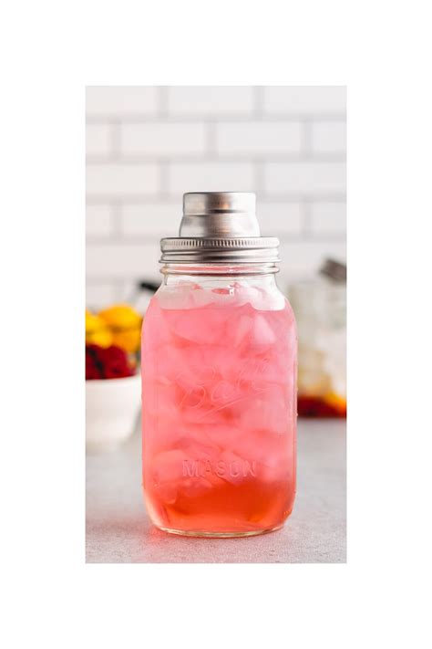 Glass Mason Jar Cocktail Shaker Vintage Cocktail Shaker Martini