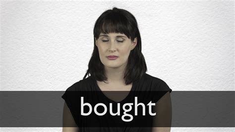 How To Pronounce Bought In British English Youtube