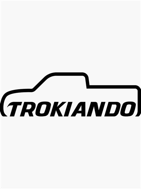 Trokiando Sticker For Sale By Studiosirenita Redbubble