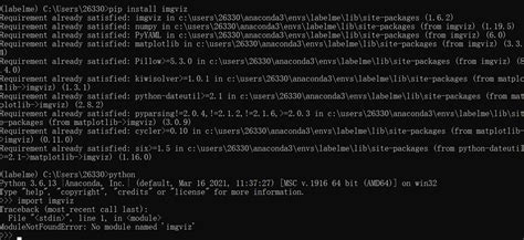 ModuleNotFoundError No Module Named Imgviz Issue Wkentaro Imgviz GitHub