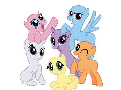 Mlp Best Friends Base By Warriorcatsbluestar1 On Deviantart