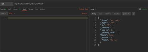 Using Elasticsearch Local Version In Postman Stack Overflow