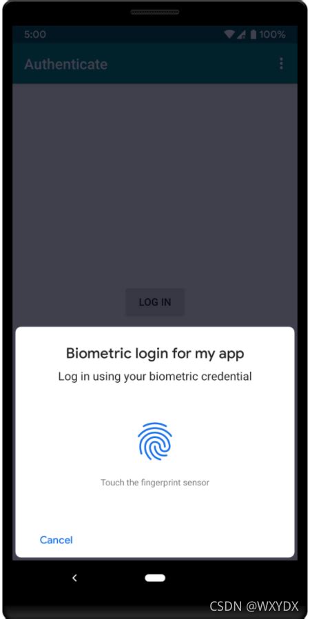 Android Biometricprompt 生物识别（指纹） Csdn博客