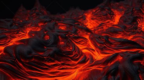 매혹적인 3d 렌더링에 푹 빠져보세요 화산 마그마가 있는 추상 용암 배경 지옥 배경 예술 디자인 배경 결석 배경 이미지