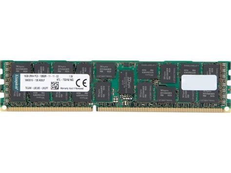 Kingston 16gb 240 Pin Ddr3 Sdram System Specific Memory