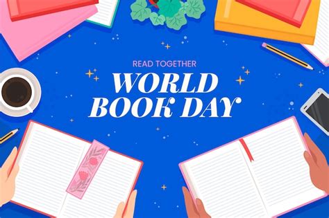 Иллюстрация всемирного дня книги акварель | Бесплатно векторы