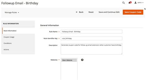 FREE Magento Coupon Extension Coupon Code Generator
