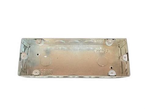 Metal 6M Electrical Modular Box Silver Rectangular At 48 Piece In Prayagraj