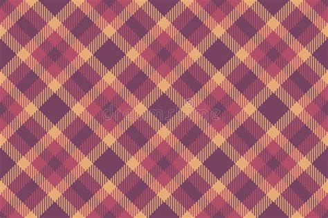 Elegant Diamond Plaid Pattern In Muted Mauve And Beige Tones Perfect For Textile Designs