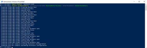 nested labs creating nested esxi hosts in parallel using kickstart