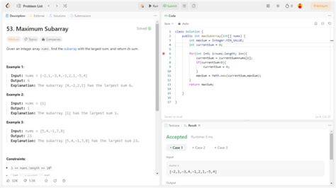 How To Solve The Maximum Subarray Sum Problem Using Java Rohit Yadav Mudra Posted On The