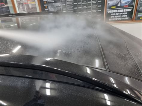 쏘렌토mq4 검은색 차량 워터스팟 물때제거 김해 장유 율하 실속패키지 스팀세차 광택 실내디테일링세차 네이버 블로그