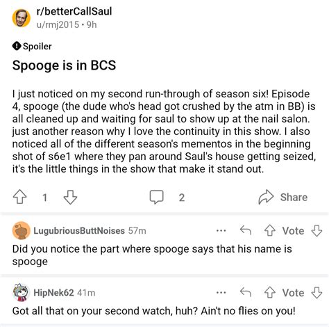 Most Observiant Bcs Viewer Rokbuddychicanery