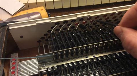 Re Installing Left Hand Buttons On Accordion Youtube