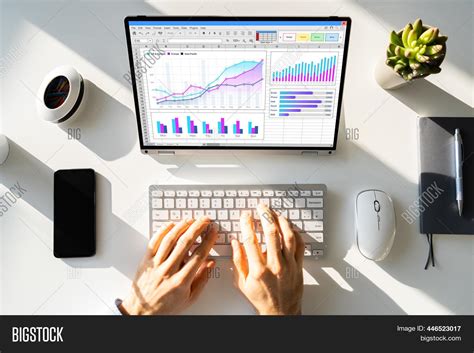 Data Analyst Using Image And Photo Free Trial Bigstock