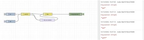 Setting Up Flow For Triggering Lights When Motion Detected General Node Red Forum