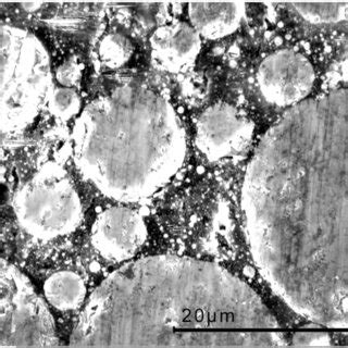 SEM Micrograph Of Commercial EMC With 79 Vol Of SiO 2 Filler HV 10 Download Scientific