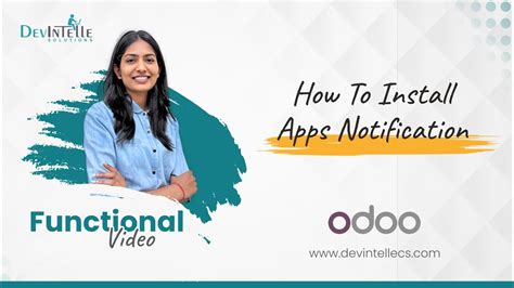 how to install apps notification in odoo odoo18 youtube